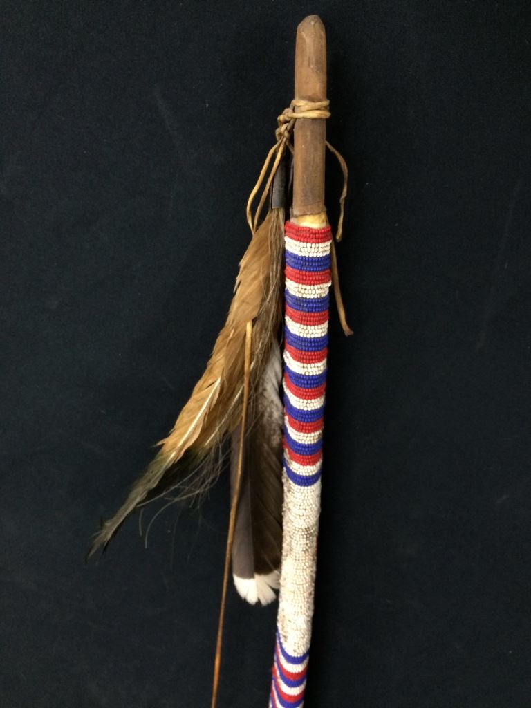 Vintage Beaded Sioux Indian Bow