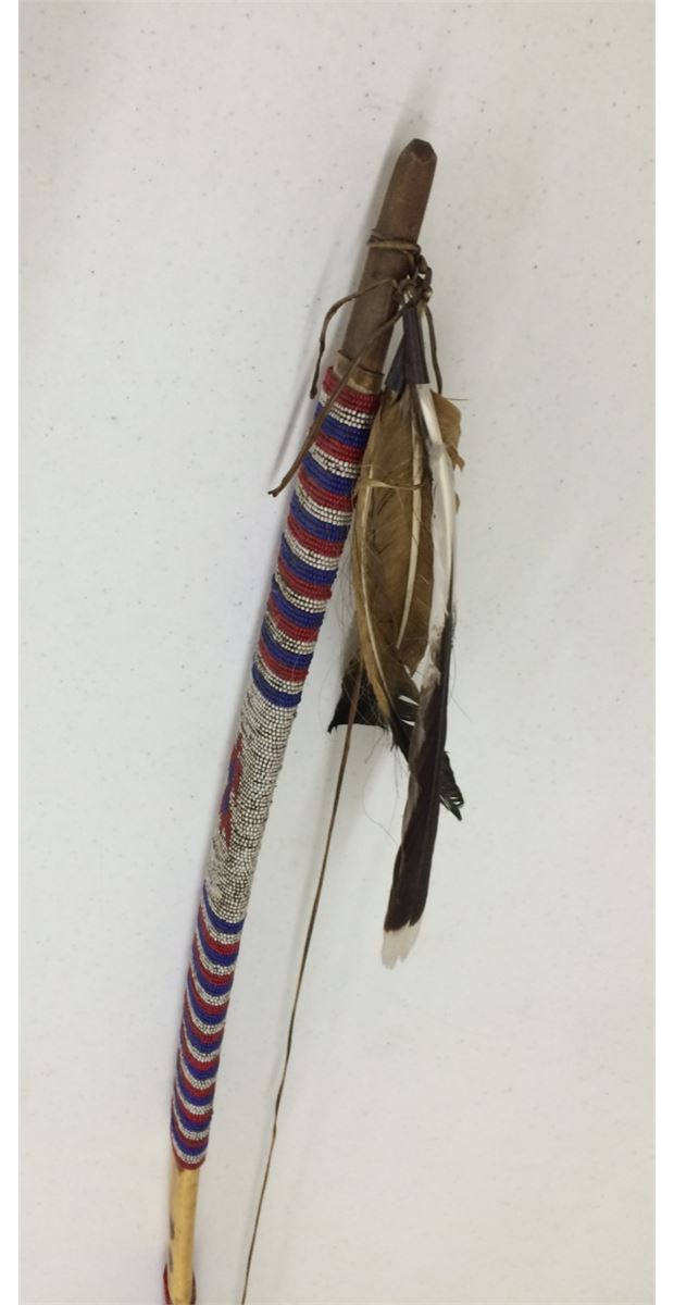Vintage Beaded Sioux Indian Bow