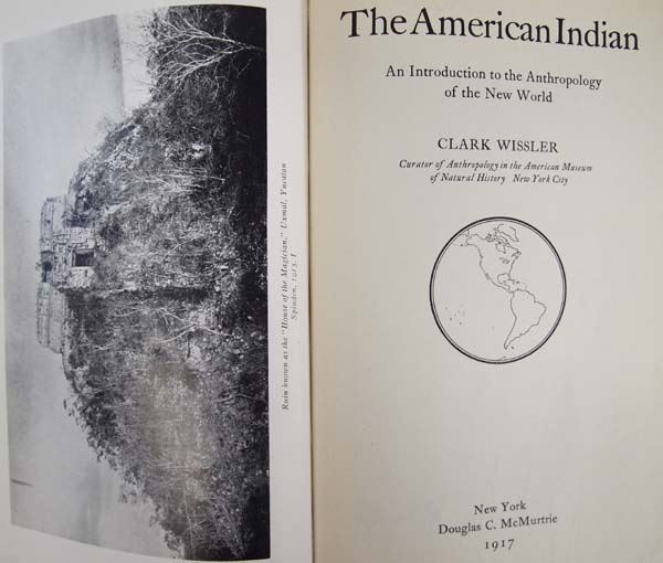Hardback Book The American Indian by Clark Wissler