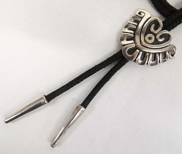 Taxco Sterling Silver Bolo Tie