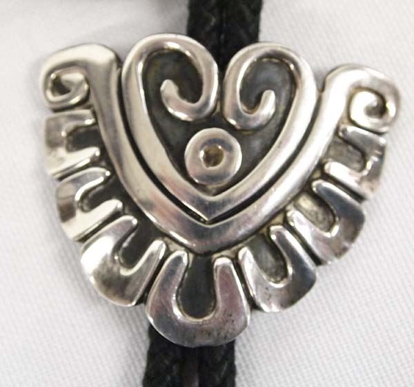 Taxco Sterling Silver Bolo Tie