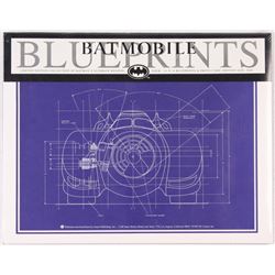 Collection of (4) Batman Batmobile 1992 LE 11x14 Blueprints from ...