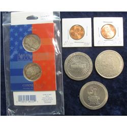 303. 1999 P & D "American Spirit Collection" Connecticut Quarters Reg ...