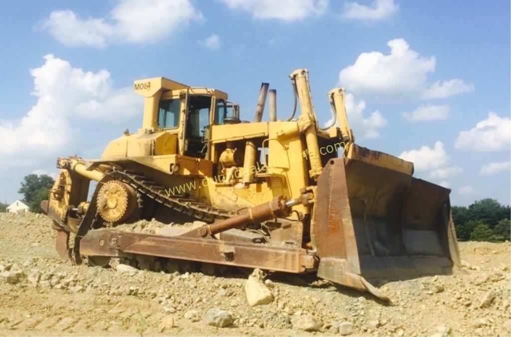 1984 CAT D10L Crawler Tractor Dozer with Ripper