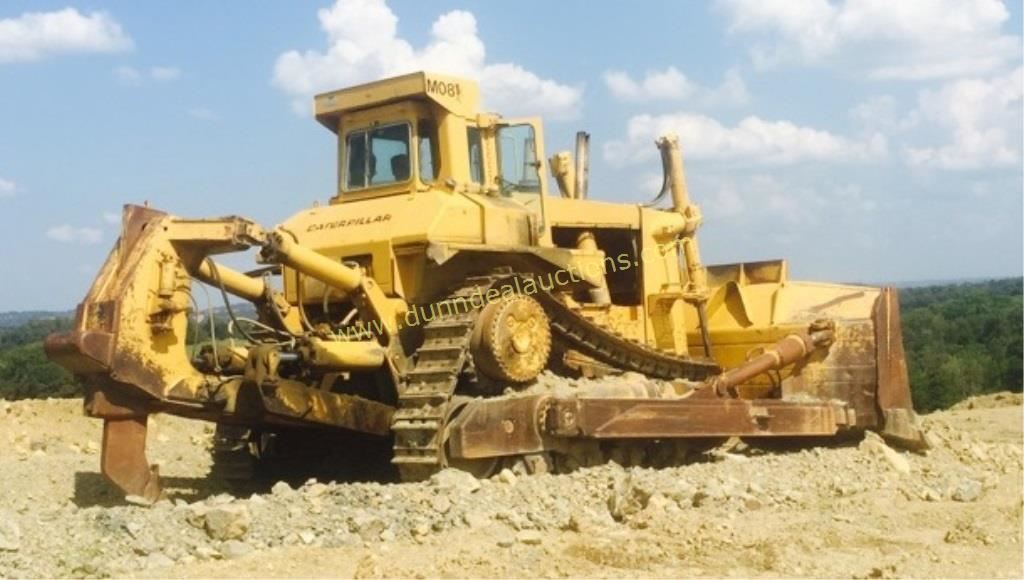 1984 CAT D10L Crawler Tractor Dozer with Ripper