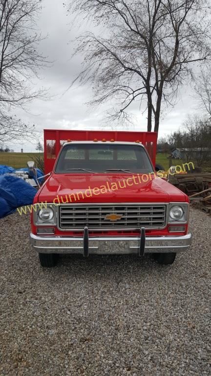 1976 Chevy 1 Ton Dump Tk 454 4sp