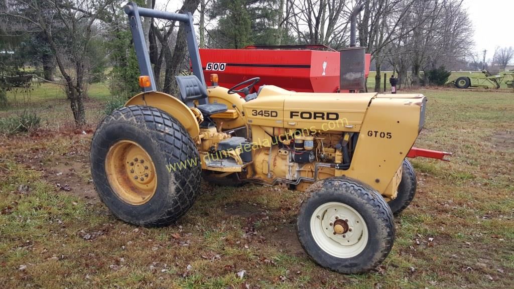 Ford 345D Tractor