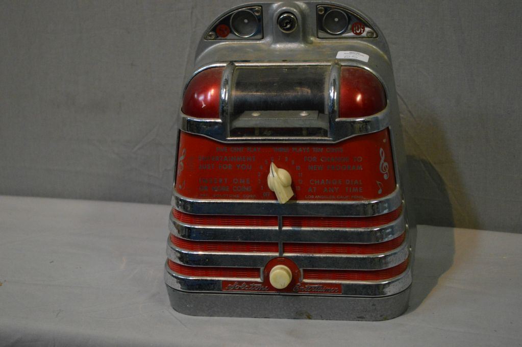 Vintage "Solotone Entertainer" coin operated jukebox selector made in ...