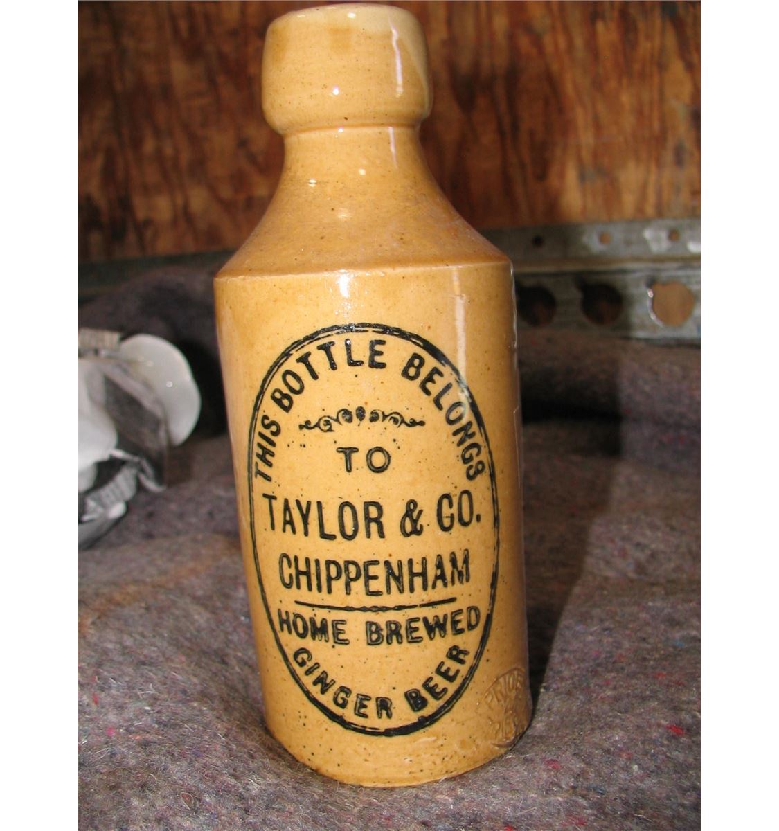 Ginger Beer Crock Bottle