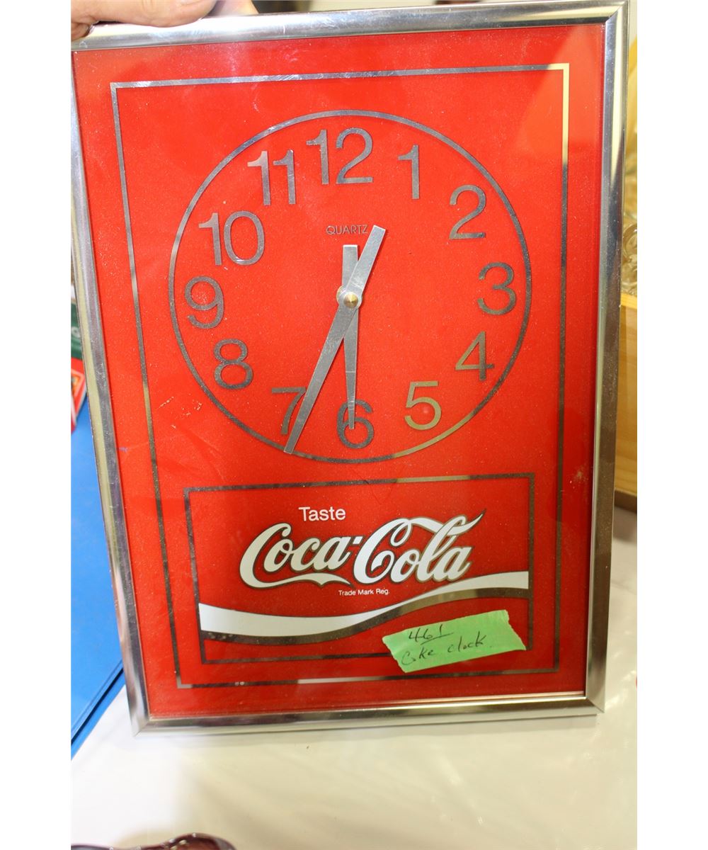 Coca Cola Clock (battery operated)
