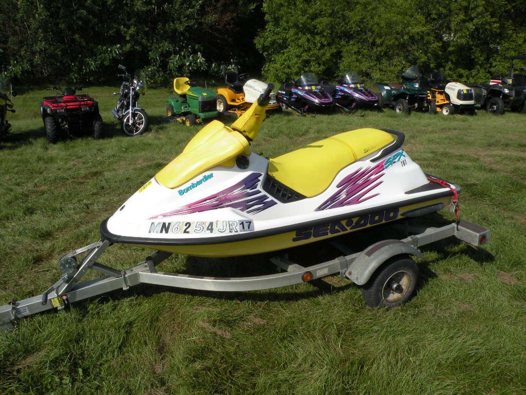 1997 Sea Doo SPX 787 w/2002 Homemade trailer SN#-ZZN89189L697
