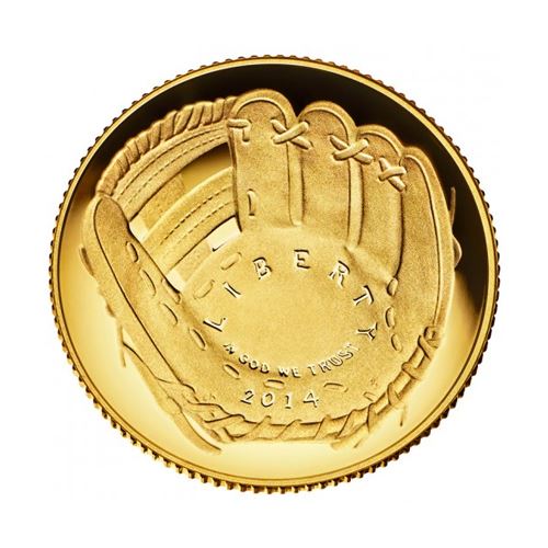 2014-W $5 Signed HOF Darryl Strawberry Coin PCGS PF70