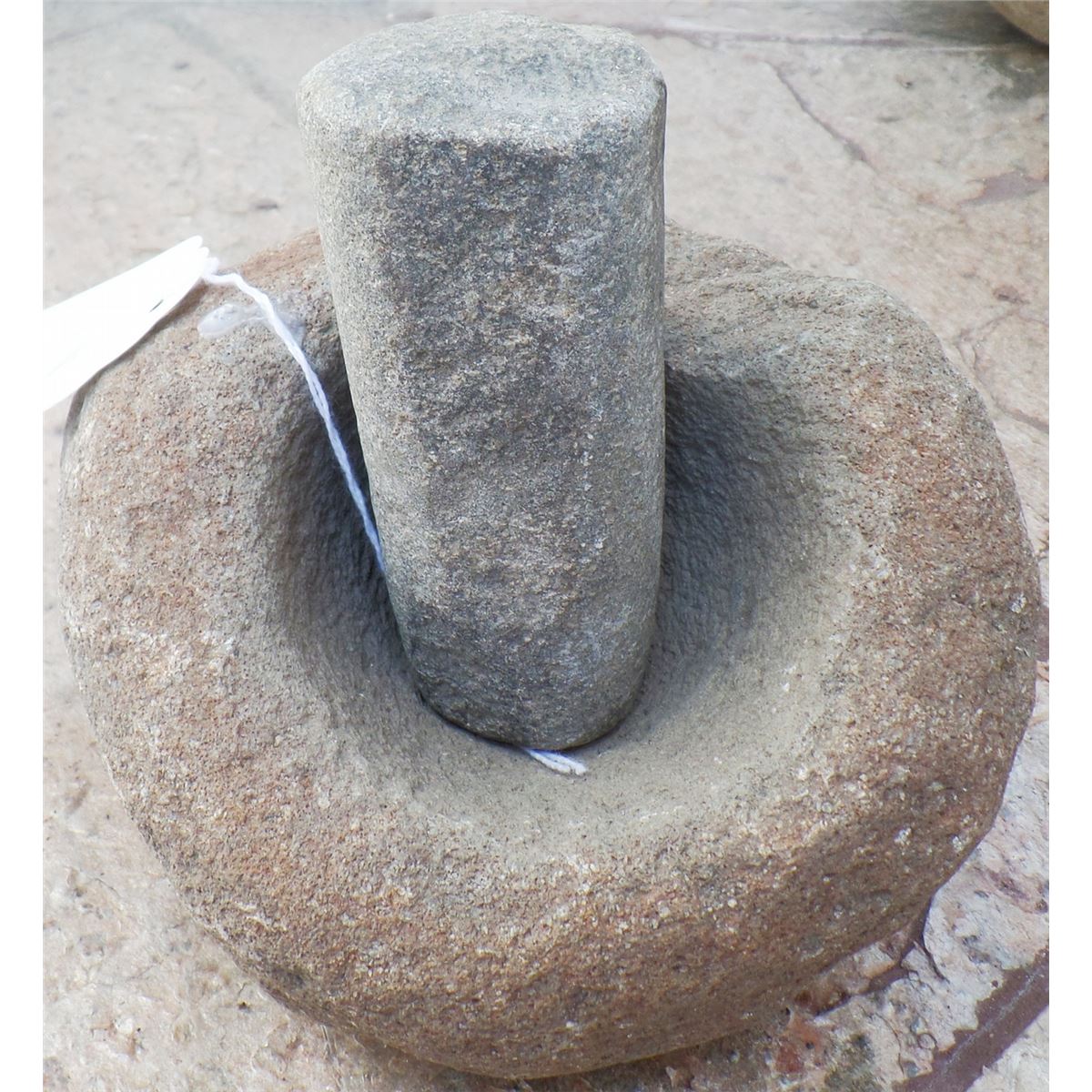 Prehistoric Native American Stone Mortar & Pestle