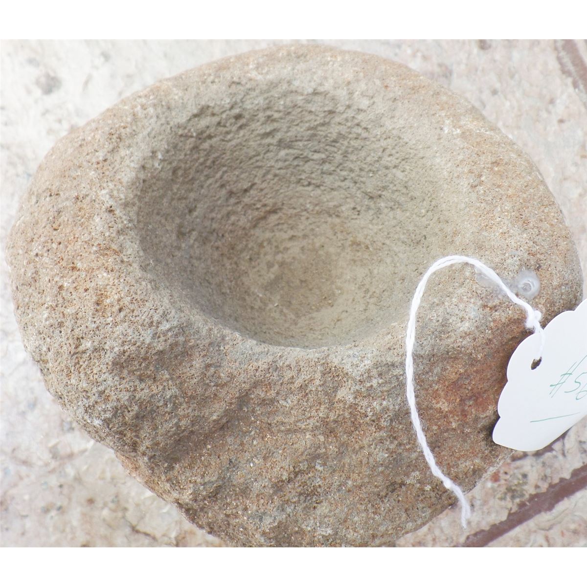 Prehistoric Native American Stone Mortar & Pestle