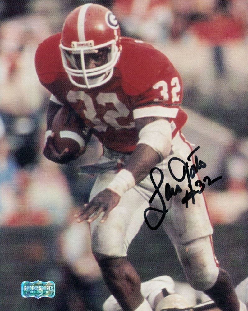 Lars Tate Signed Georgia 8x10 Photo (Radtke COA)