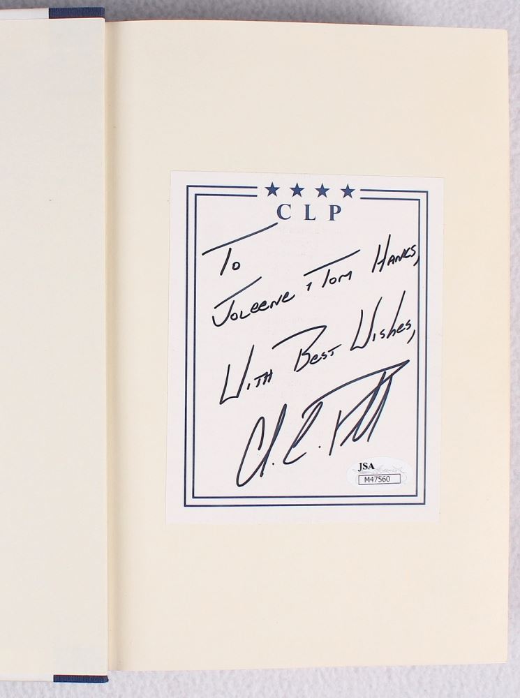 Colin Powell Signed "My American Journey" Hardback Book Inscribed "With ...
