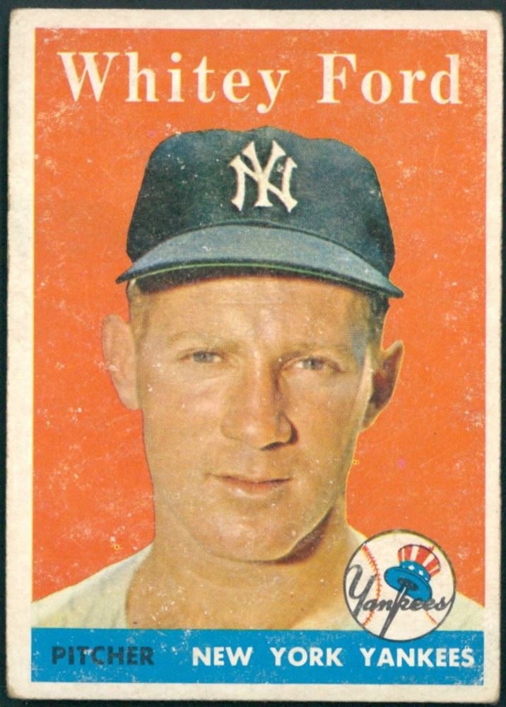 Whitey Ford 1958 Topps #320