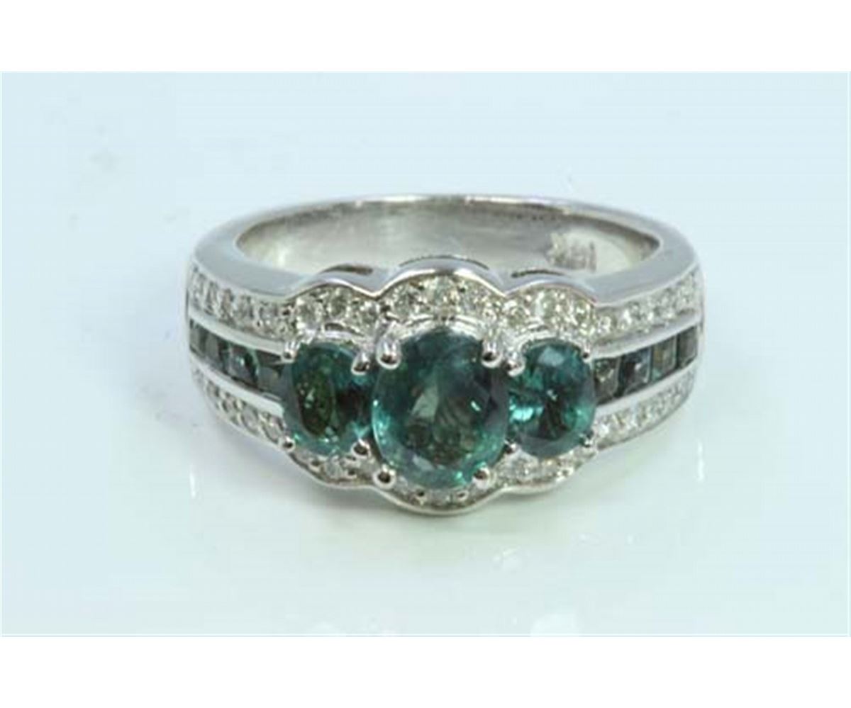 Natural Alexandrite 2.64ct Diamond 0.33ct