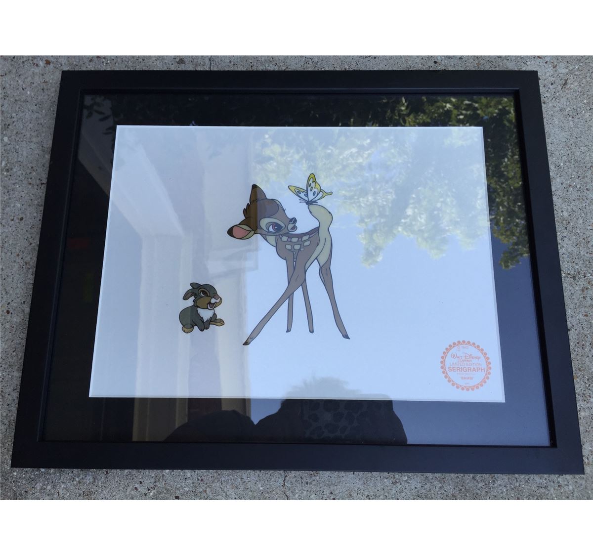 WALT DISNEY COMPANY "BAMBI" SERIGRAPH "CEL"