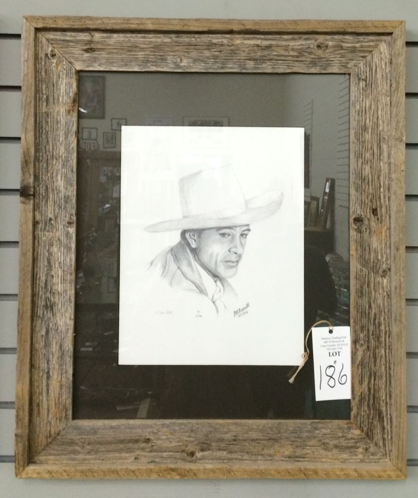 Gary Cooper Pencil Art by GT Amell