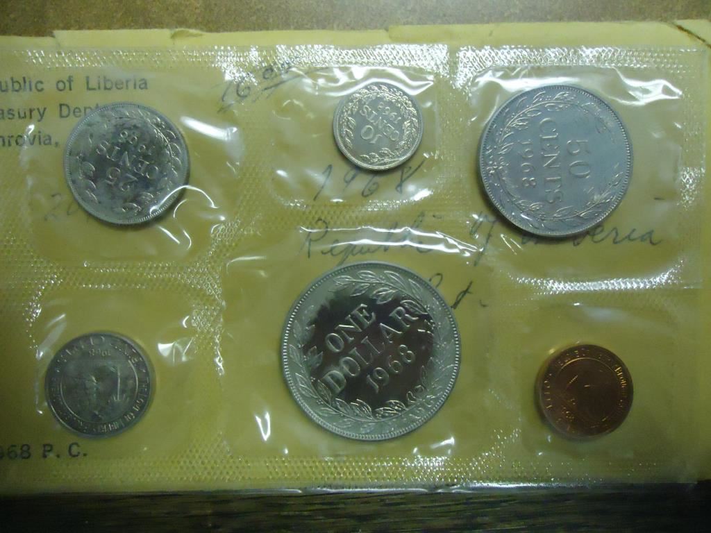 1968 REPUBLIC OF LIBERIA PROOF SET