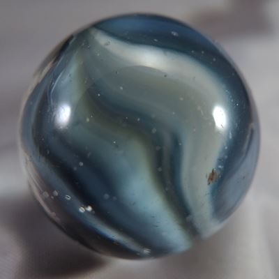 Lot 126: Marble King Inc. Berry Pink Patch. 1". M- 9.0