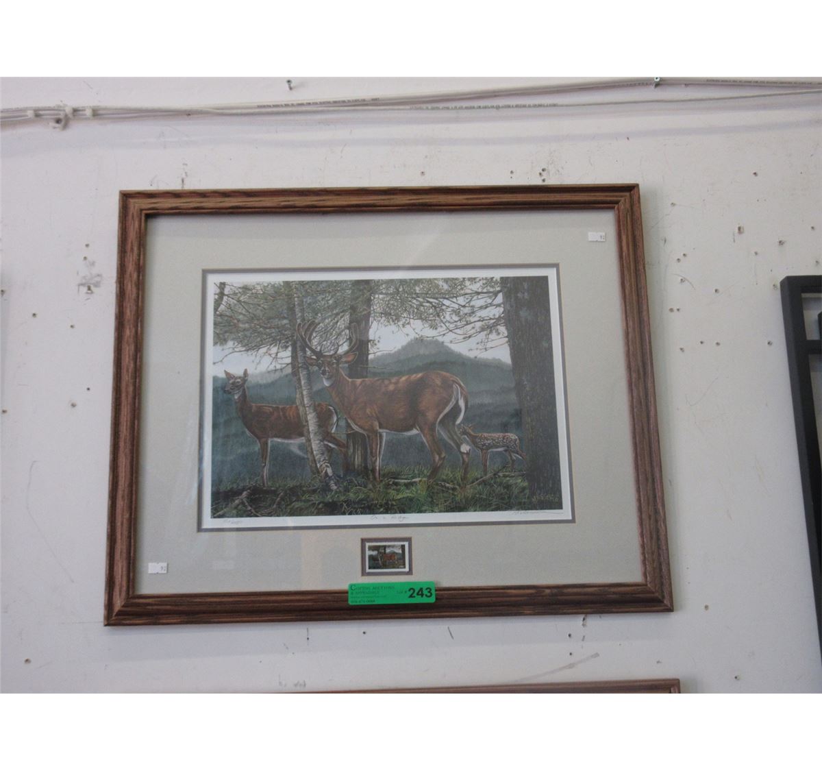 M. Visser limited edition print - "On a Ridge"