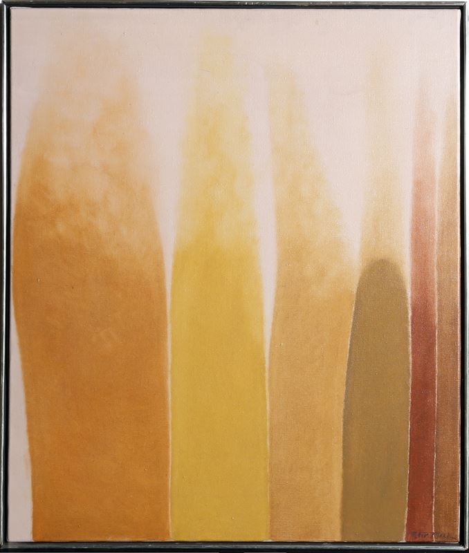 Peter Mack, Homage to Julia, Acrylic Painting