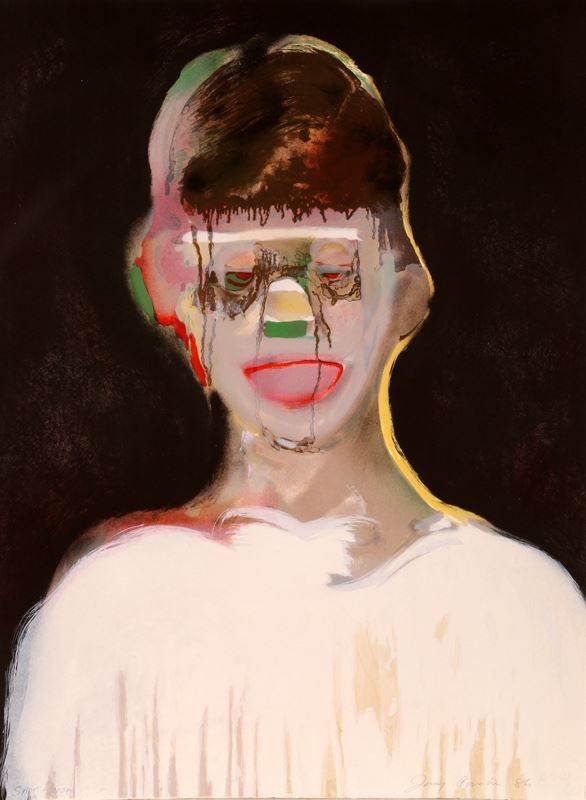 Jerry Concha, Face, Lithograph