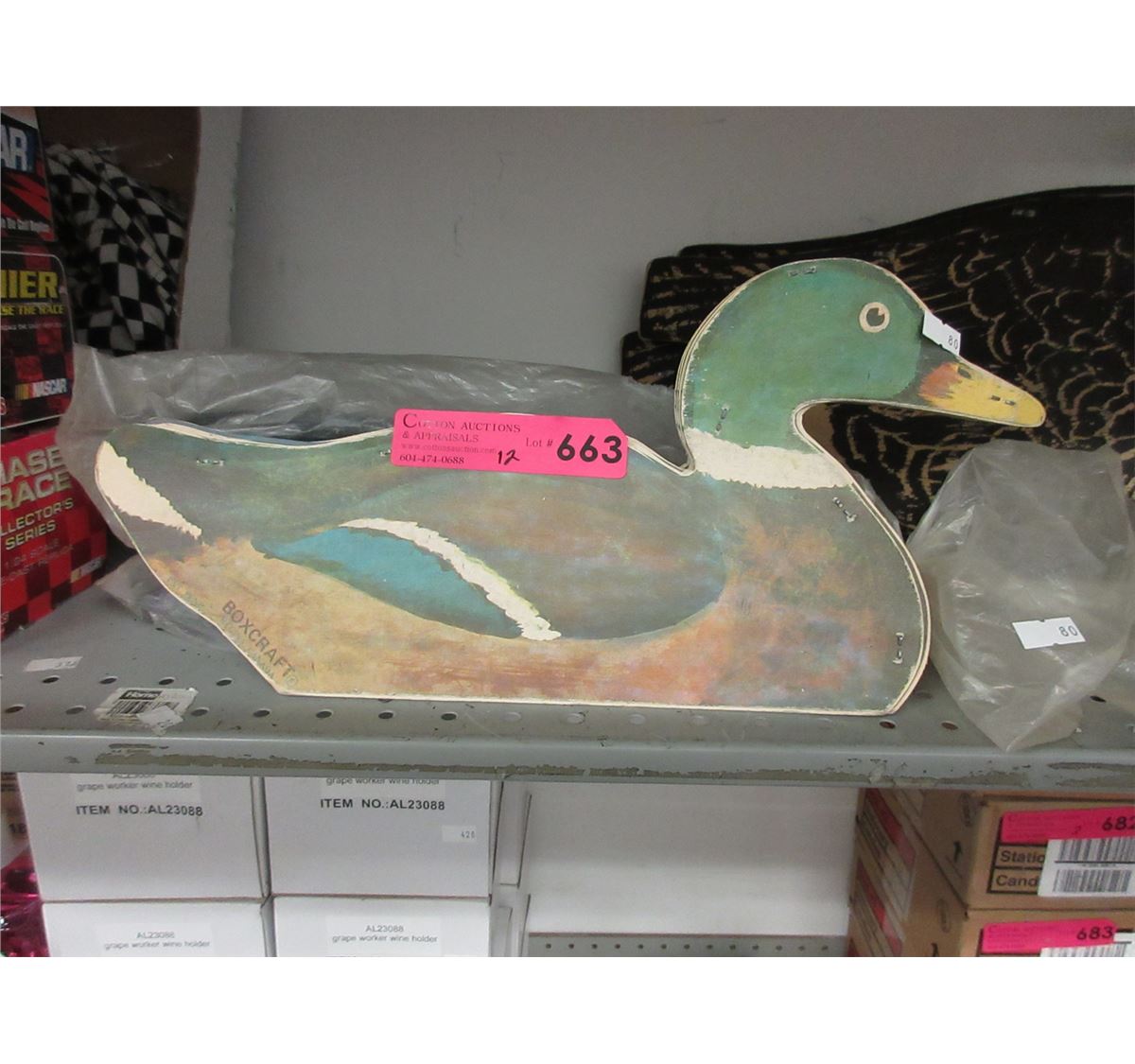 12 Cardboard Mallard ducks