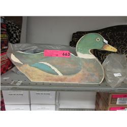 12 Cardboard Mallard ducks