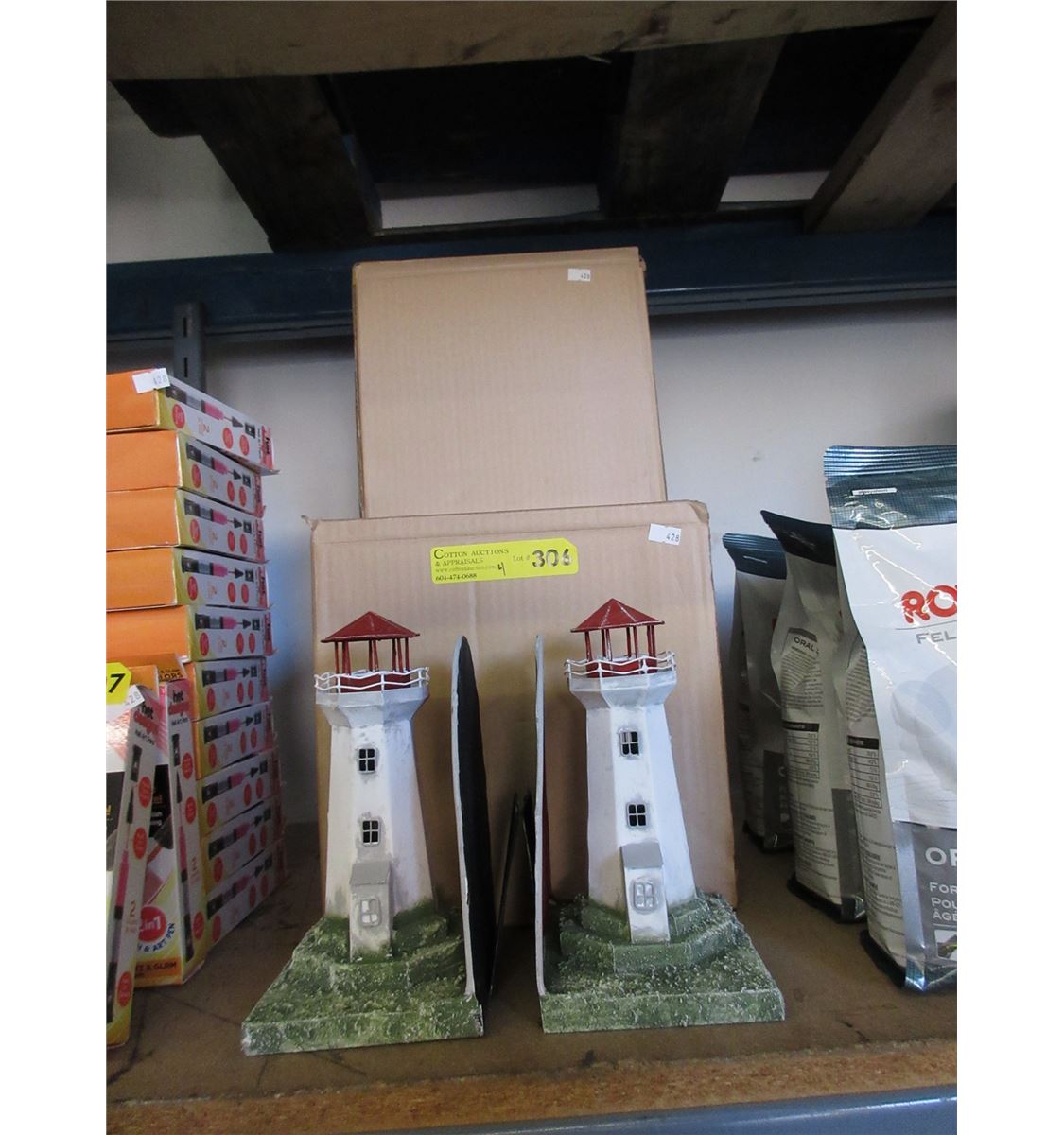 4 New sets of lighthouse bookends
