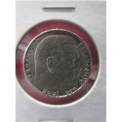 Nazi Paul von Hindenburg coin - 60% Silver