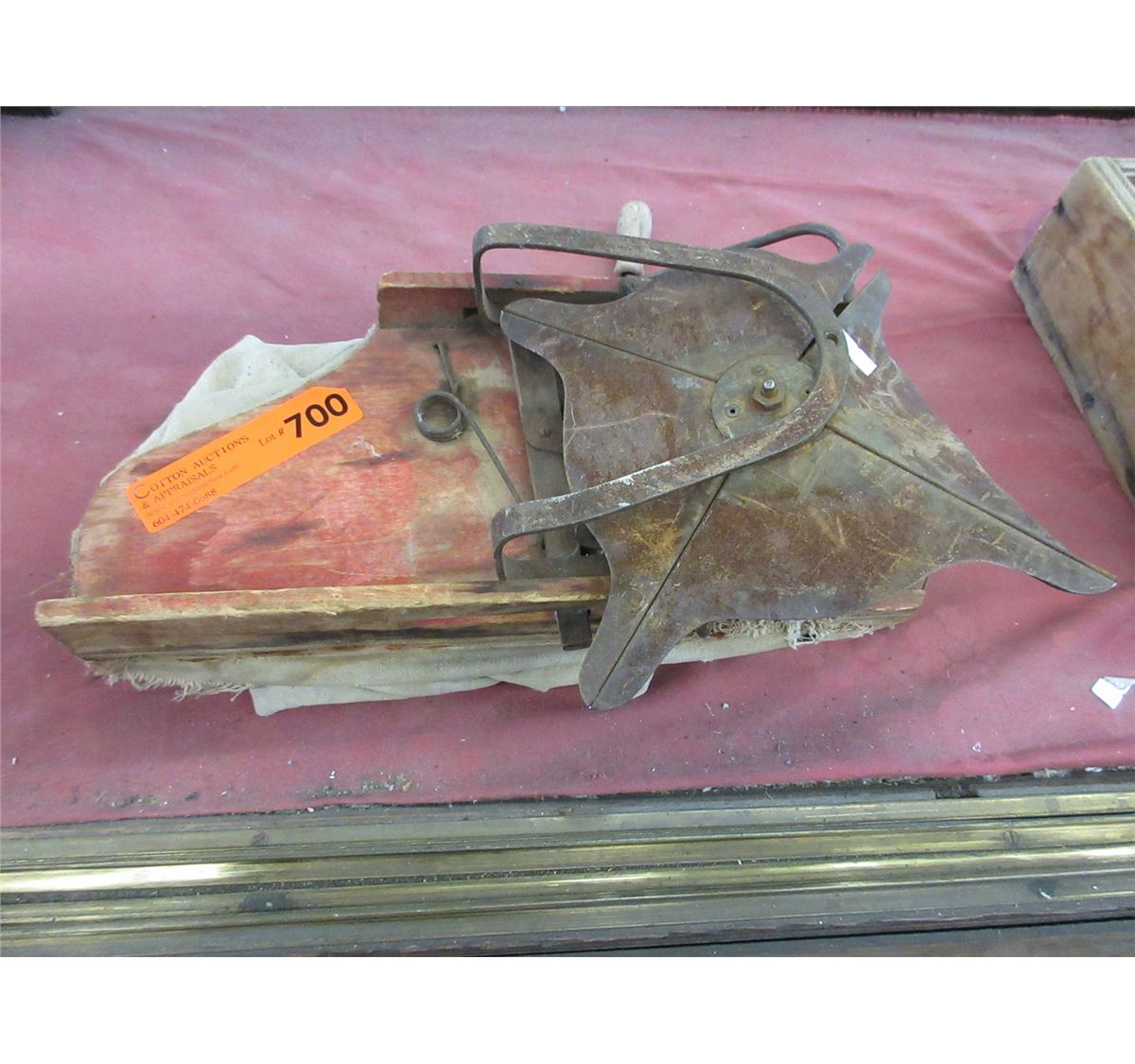 Antique seed spreader