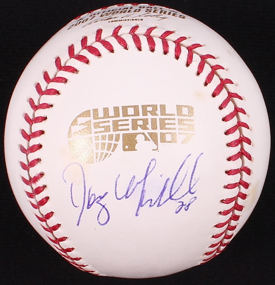 Doug Mirabelli Signed 2007 World Series Baseball (PA LOA)