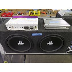 DUAL SUB BOX W/ 2 X JL AUDIO 12 INCH SUBS