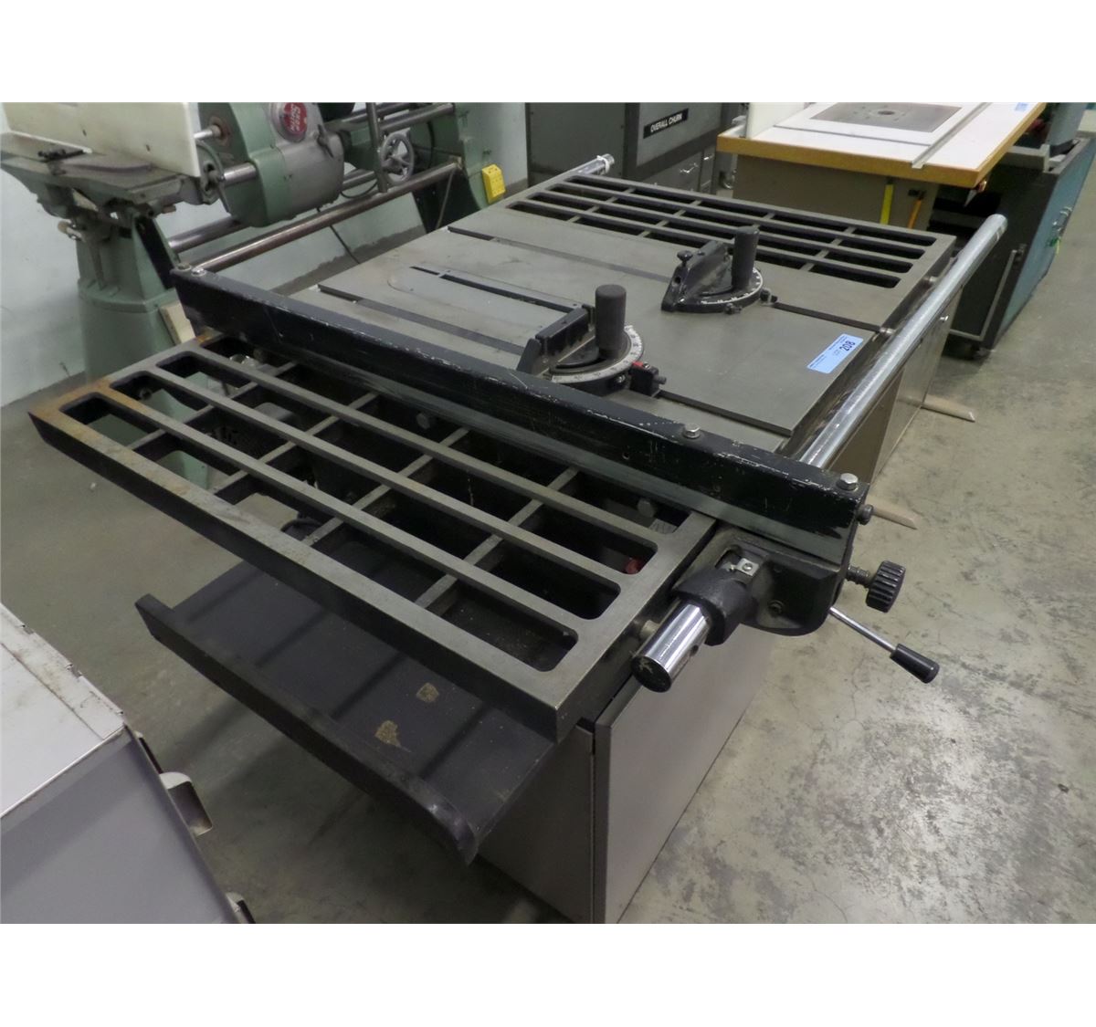 COLLINS 10" TABLE SAW ON STAND