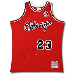 Michael Jordan Signed Limited Edition Authentic Mitchell & Ness 1984-85 "Rookie of the Year" Bulls J