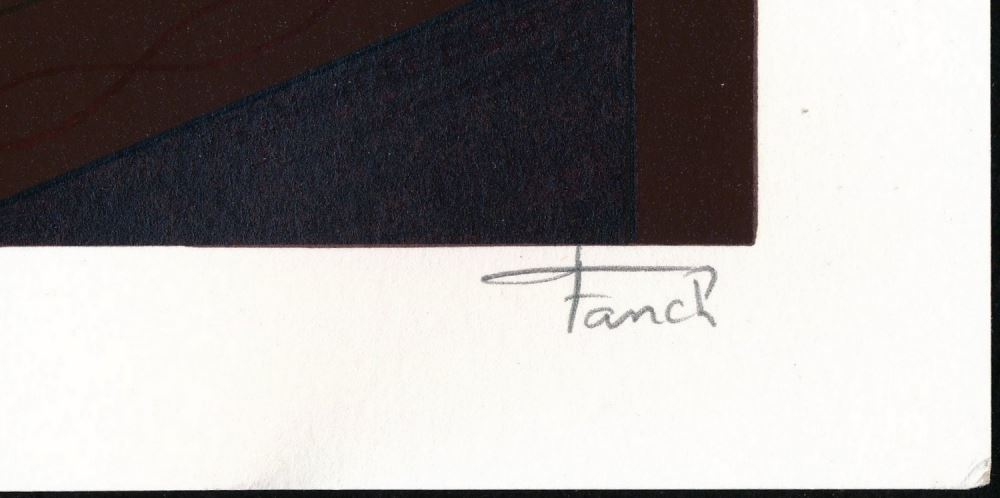 Fanch Ledan Signed "Window on Bonifacio" Limited Edition 18" x 21.5 ...