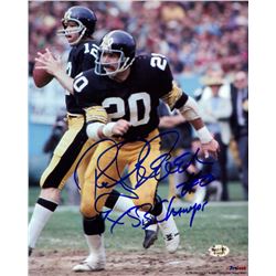 Rocky Bleier Signed Steelers 8x10 Photo Inscribed "4X SB Champs ...