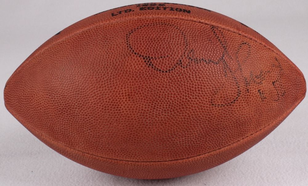 Derrick Thomas Signed Football (JSA LOA)