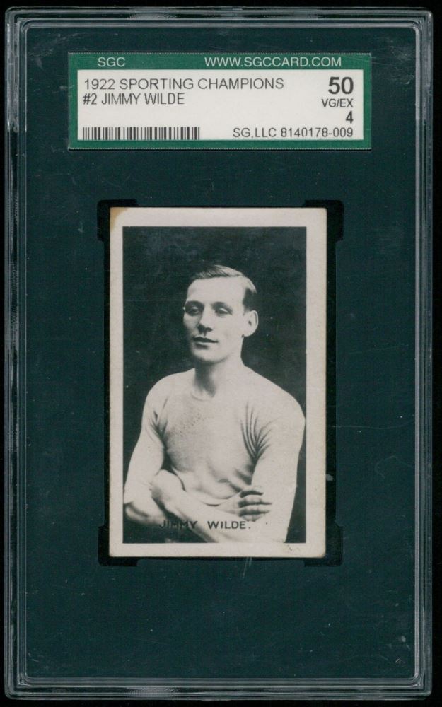 Jimmy Wilde 1922 Sporting Champions #2 (SGC 4)