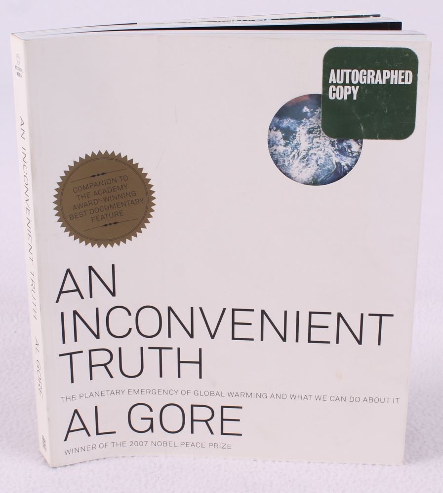 Al Gore Signed "An Inconvenient Truth" Paperback Book (JSA COA)