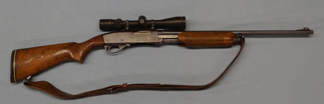 Remington 760 Gamemaster, .270 pump, 3x9 scope, s#242203
