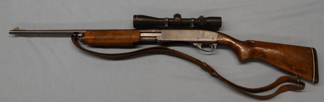 Remington 760 Gamemaster, .270 pump, 3x9 scope, s#242203