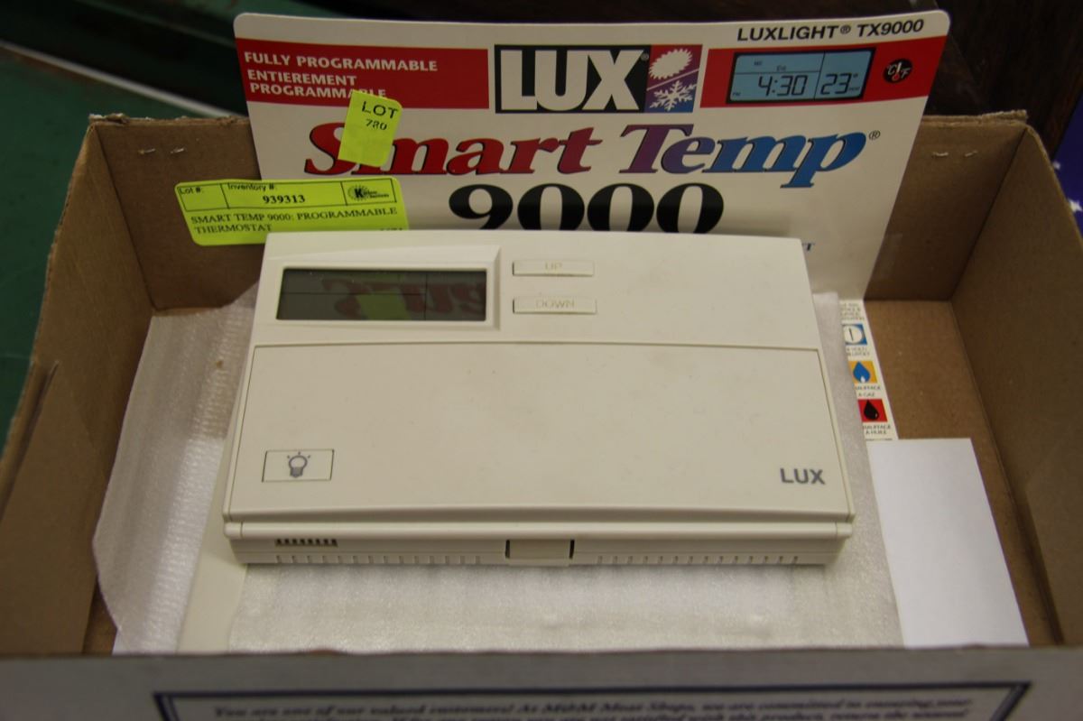 SMART TEMP 9000: PROGRAMMABLE THERMOSTAT