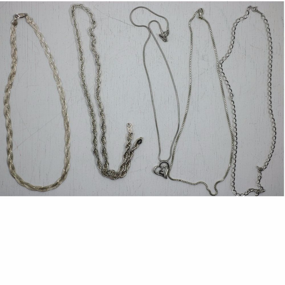 Sterling Silver Necklace weighing 54 grams