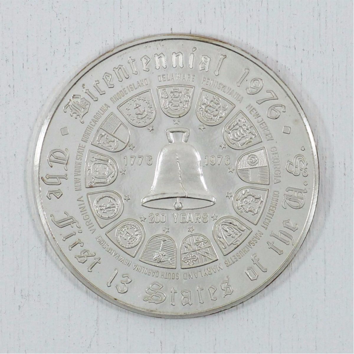 1776-1976 Silver The first 13 States of the United States Bicentennial ...
