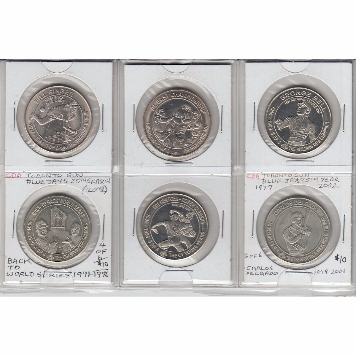 Estate lot of 6x-1981 Toronto sun limited edition collectors series ...