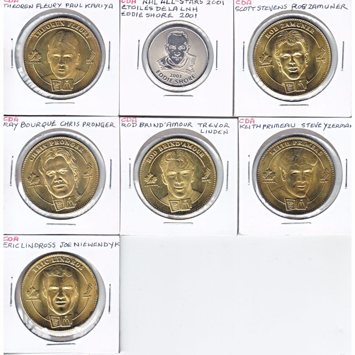 Group lot Sports; Keith Primeau Steve Yzerman; Rod Brind'amour Trevor ...